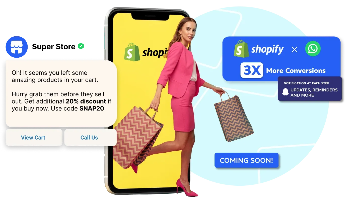 Shopify Integration with WhatsApp Cloud API Chatbot